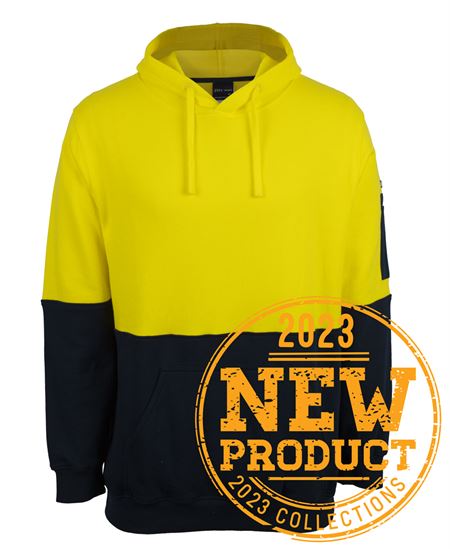 JB's Hi Vis 310 Cotton Pull Over Hoodie