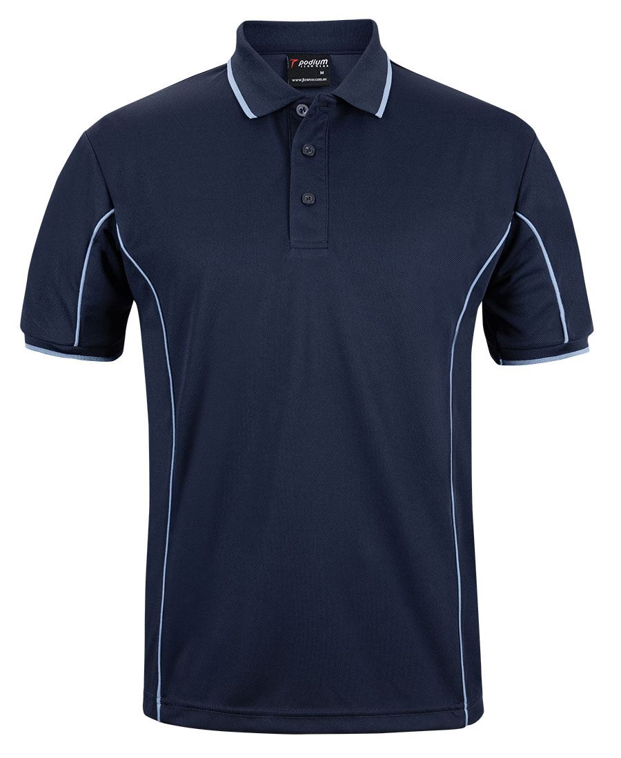 Podium S/S Piping Polo