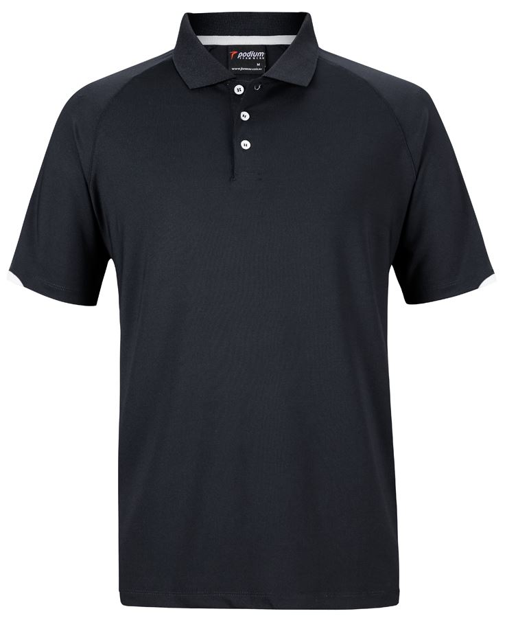 Podium Contrast Stretch Polo