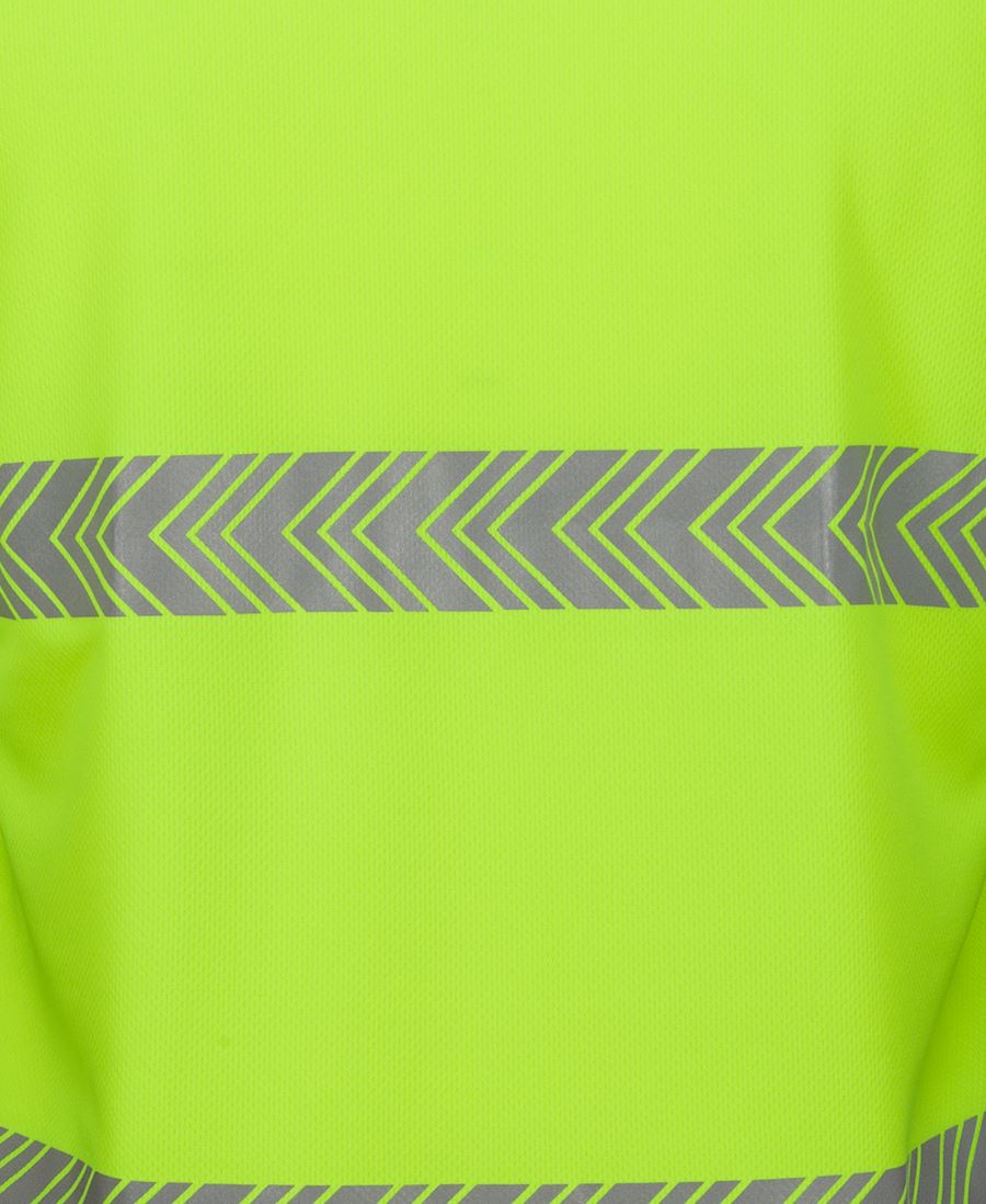 JB's Hi Vis L/S Segmented Tape Polo