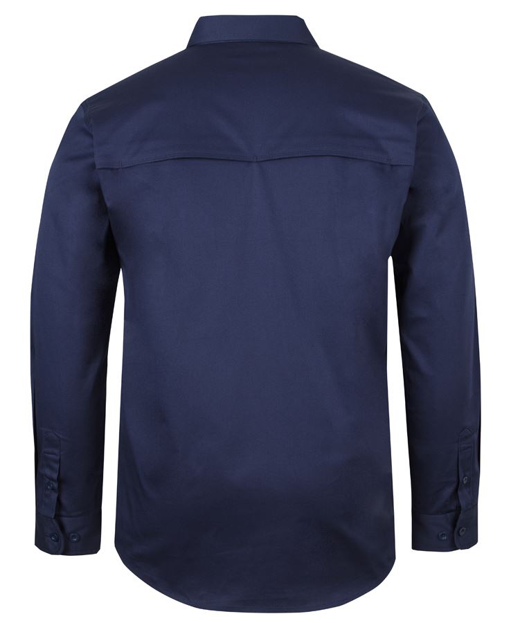 JB's L/S Stretch Close Front Work Shirt