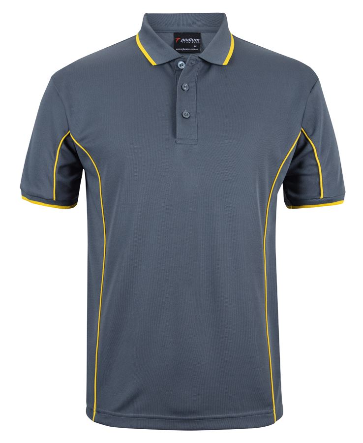 Podium S/S Piping Polo